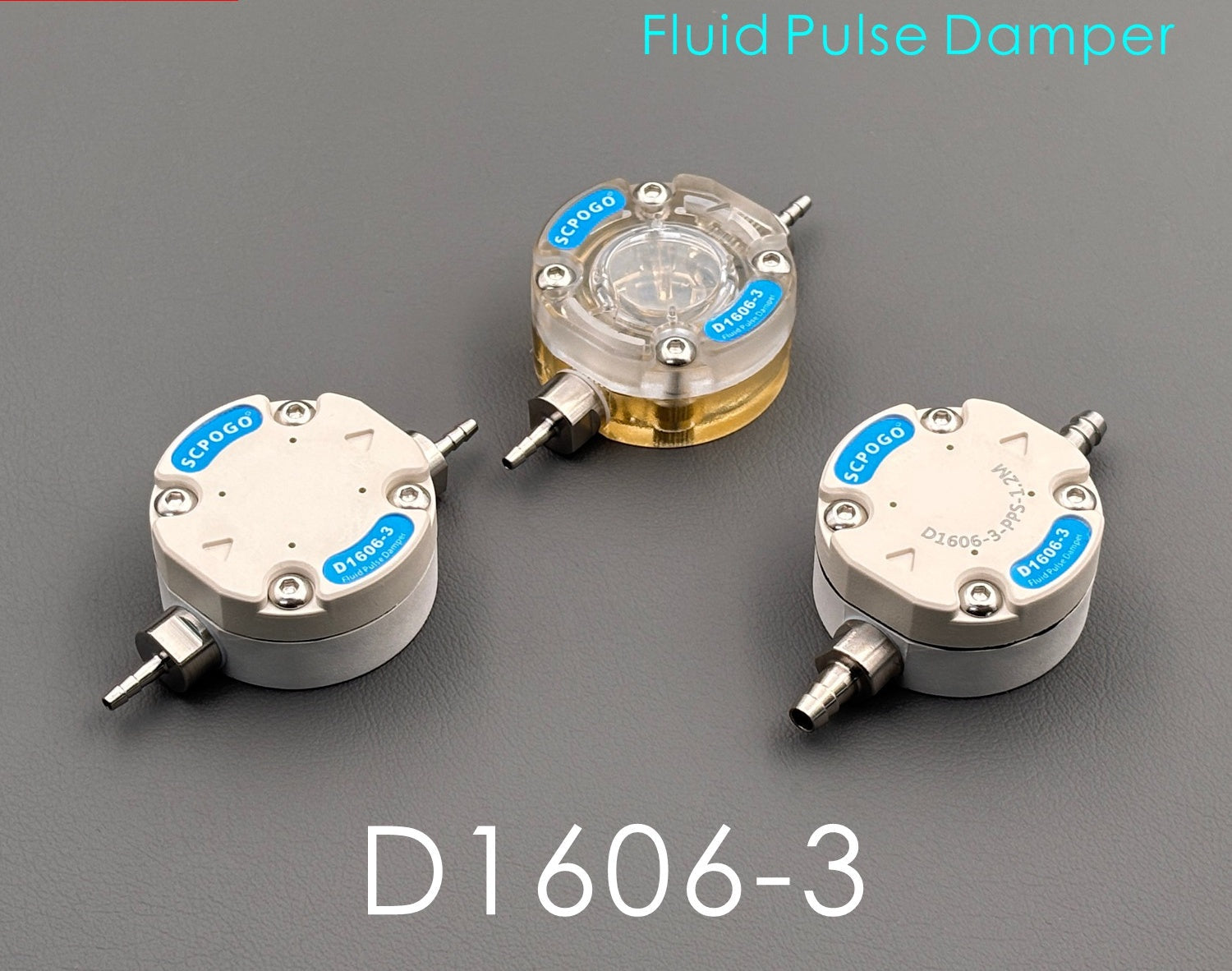 Pulse Damper vs. Straight Channel Test at 60ml/min with Micro D1606-3 ...