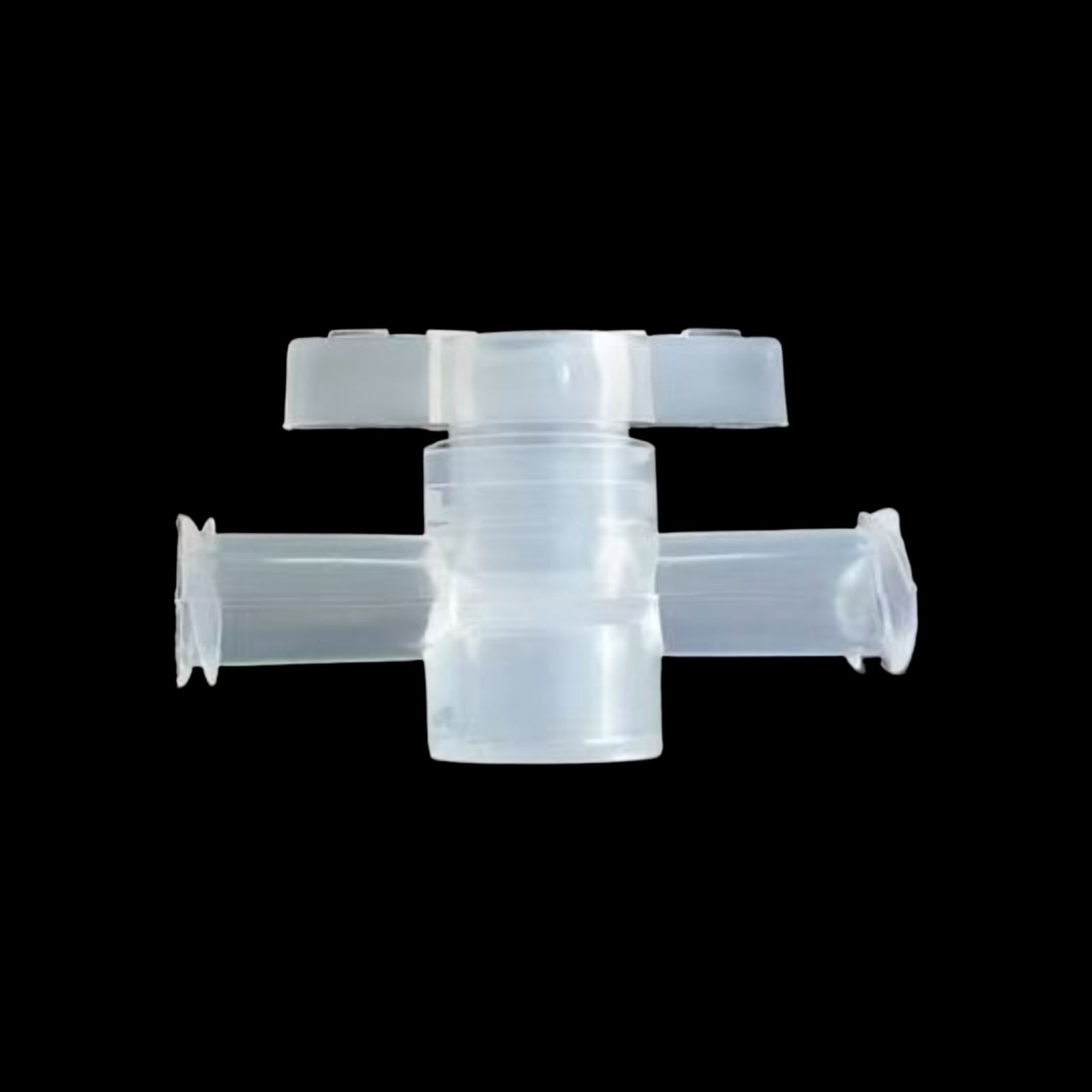 Luer Stopcock Valve 2-Way Female Luer Lock - Medical PP, Leak-Proof ...