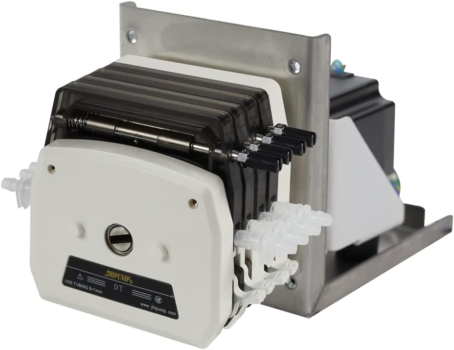 DT/JBT Stepper Motor 24V Multi Channel Peristaltic Metering Pump High ...